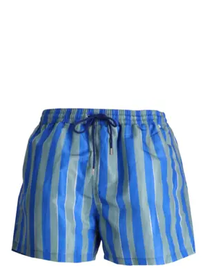 Paul Smith Striped Swim Shorts - Blue