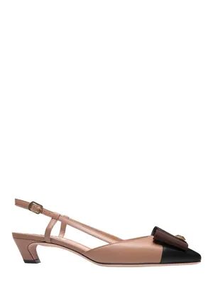 Bally 35mm B-bow Pumps - Neutrals