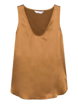 Max Mara Filly Top - Brown