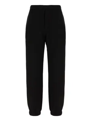 Fendi Logo-embroidery Track Pants - Black