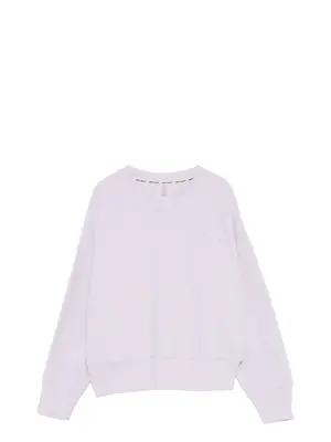 Dkny Embroidered Sweatshirt - Purple