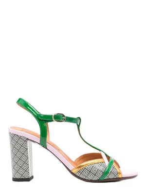 Chie Mihara 85mm Bejoi Sandals - Green