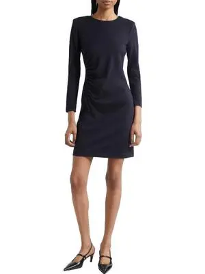 EMPORIO ARMANI Emporio Armani Milan Ruched Mini Dress