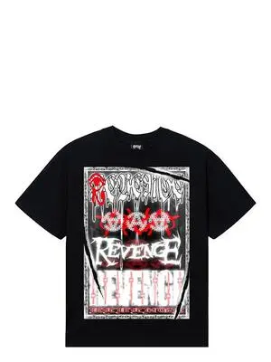 REVENGE Fried Tee Shirt - Black