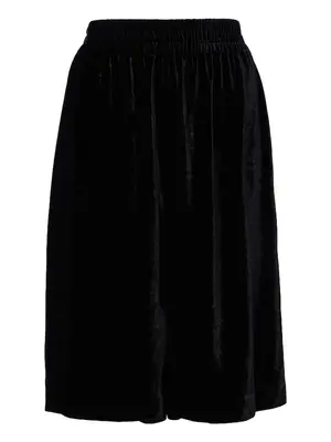 Chloé Velvet Bermuda Shorts - Black