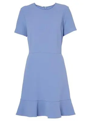 Stella McCartney Stella McCartney Iconic Ruffled Minidress Blue