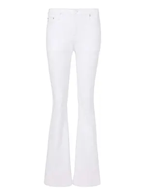 Ag Legging Flare Jeans - White