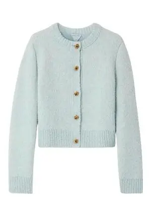 BOTTEGA VENETA Bottega Veneta Wool-Blend Bouclé Cardigan