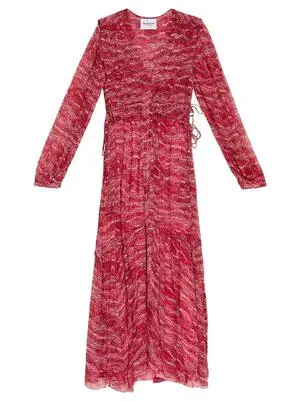 MARANT ETOILE Amara Maxi Dress - Red