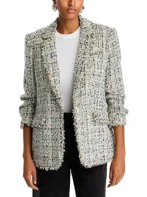Cinq À Sept Anya Khloe Tweed Blazer - Patina Multi