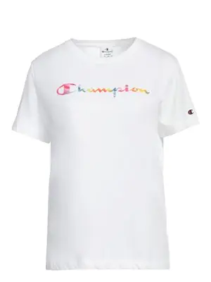 Champion T-shirt With Logo - White