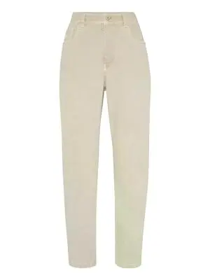 Brunello Cucinelli Tapered Jeans - Neutrals