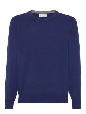 BRUNELLO CUCINELLI Brunello Cucinelli Cashmere Crew Neck Sweater