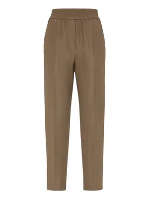 Brunello Cucinelli Pull-on Trousers - Brown
