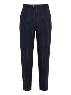 Brunello Cucinelli Pleated Trousers - Blue