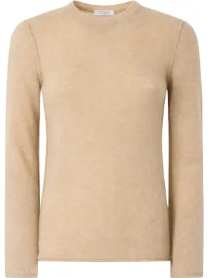 Boglioli Mélange-effect Jumper - Neutrals