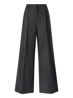 Boglioli High-waisted Trousers - Grey