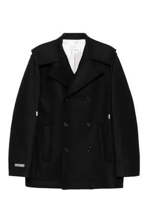 Off-White Logo-detail Jacket - Black