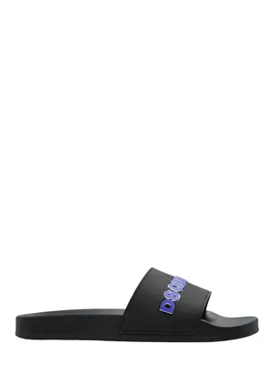 Dsquared2 Logo Pool Slides - Black