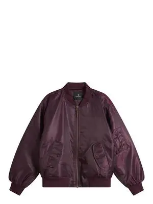ANINE BING Leon Bomber Jacket - Burgundy
