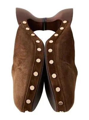 Jeffrey Campbell Jeffrey Campbell Blakeney Mini Clogs Espresso Suede