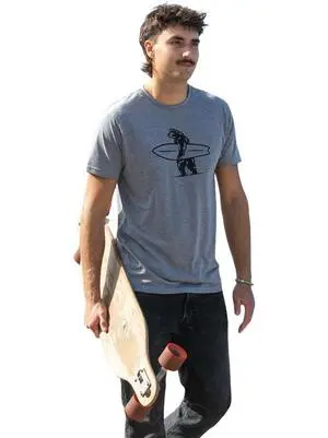EVERYDAY CALIFORNIA Simply Brutus Tee - Heather Grey