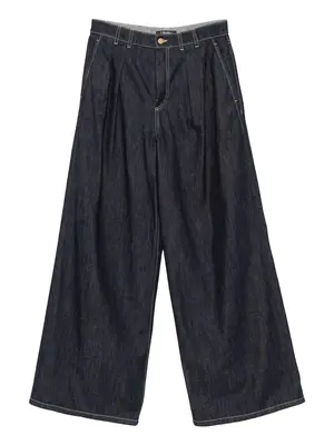 Max Mara Wide Leg Jeans - Blue