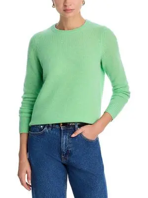 Bloomingdale'S C By Bloomingdale's Cashmere Crewneck Sweater Celery