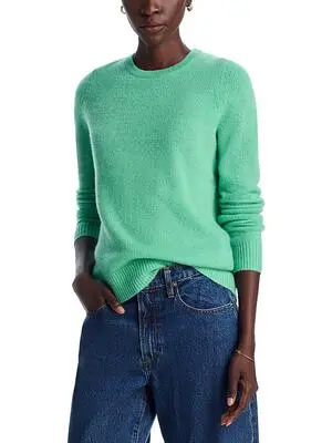 Bloomingdale'S C By Bloomingdale's Cashmere Crewneck Sweater Fern