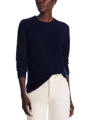 Bloomingdale'S C By Bloomingdale's Cashmere Crewneck Sweater Navy