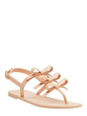 STUART WEITZMAN Felicity Bow Sandals - Poudre