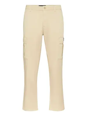 Philipp Plein Cargo Trousers - Neutrals