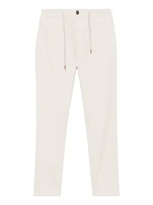 Eleventy Drawstring Trousers - Neutrals