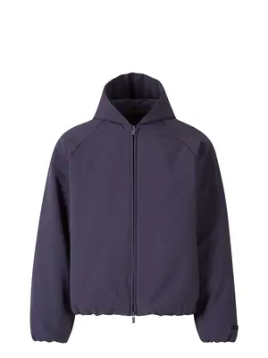 Fear Of God Hooded Bomber Jacket - Blue