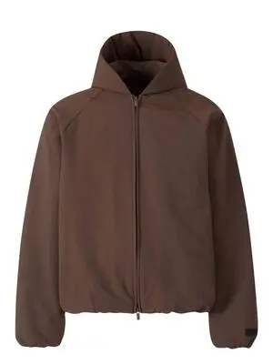 Fear Of God Hooded Bomber Jacket - Brown
