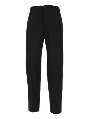 CELLAR DOOR Straight Trousers - Black