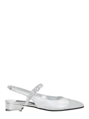 CAREL Oceano Slingback Pumps - Silver