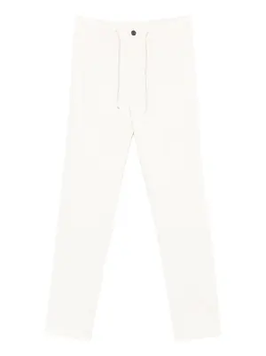 Eleventy Drawstring Trousers - Neutrals