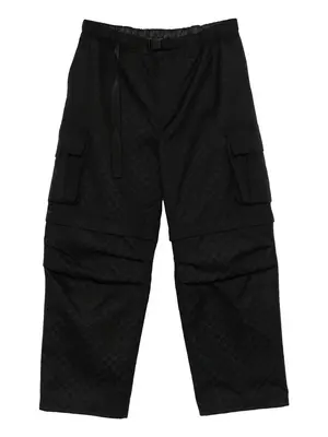 Gucci Gg Cargo Pants - Black