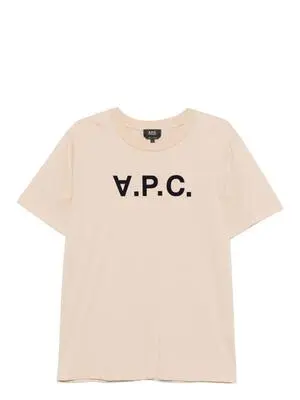 A.p.c. Standard Grand Vpc T-shirt - Neutrals