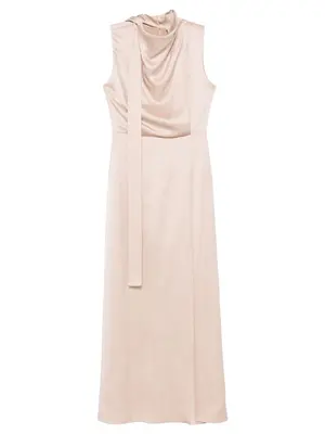 Fendi Silk Maxi Dress - Pink