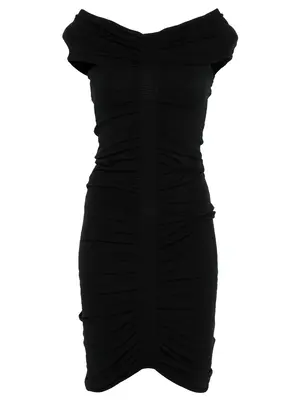Alexander Wang Off-shoulder Mini Dress - Black
