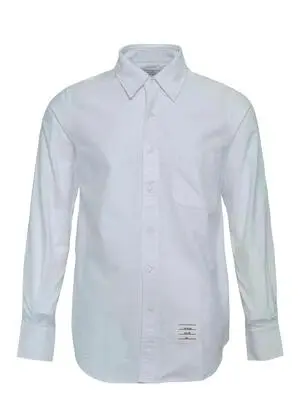 Thom Browne Cotton Pocket Shirt - 100 White