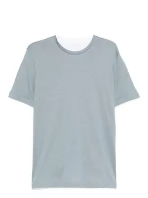 Eleventy Cotton T-shirt - Blue