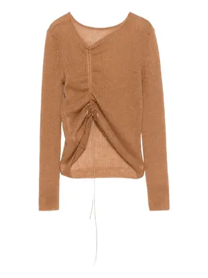Cecilie Bahnsen Tussi Sweater - Brown