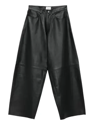 HAIKURE Bethany Leather Trousers - Black