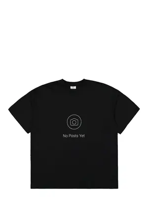 Vetements No Posts T-shirt - Black