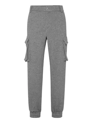 Philipp Plein Cargo Track Pants - Grey