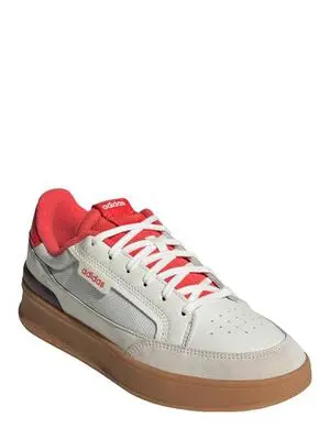 Adidas Adidas Aspyre Leather Sneakers White/bright Red/aurora Ruby