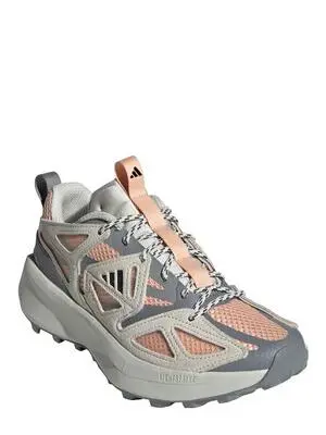 Adidas Kantai Trail Hiking Sneakers - Coral/ Black/ Orbit Grey